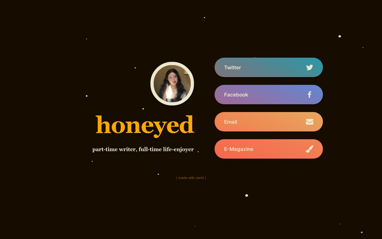 honeyed